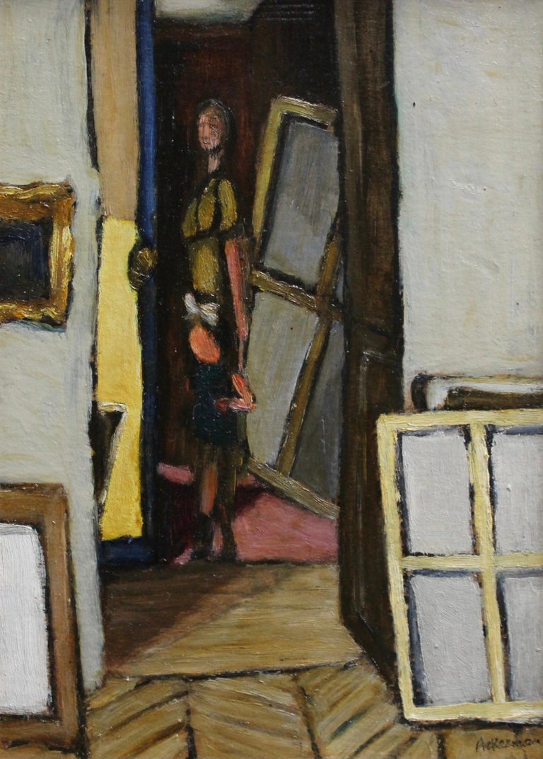 Paul Ackerman - Woman and Child with Windows at 1stDibs