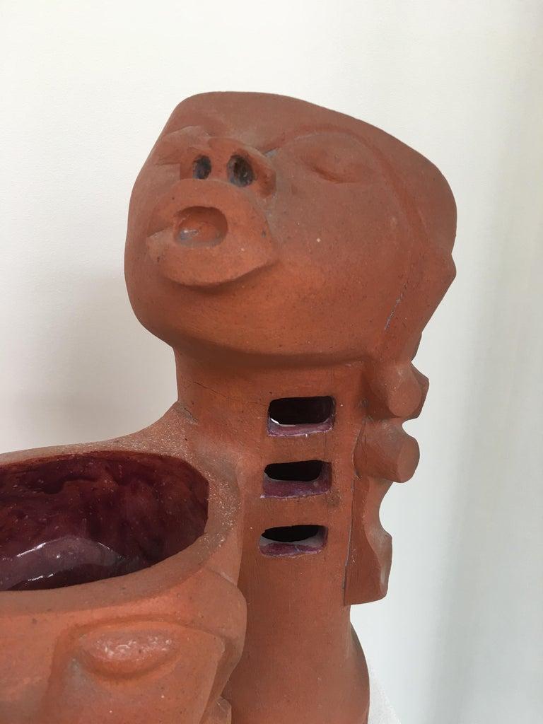 Paul Ahyi - "La Chorale" Sculpture by Paul Ahyi Togolese Clay For Sale ...