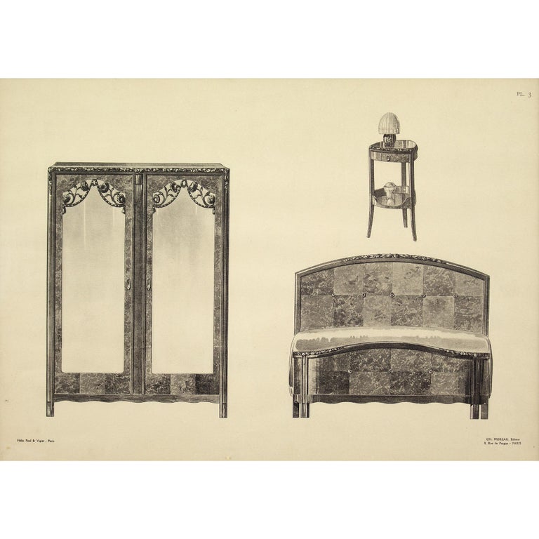 Paul & Vigier - Paul and Vigier, Set Of Four Examples Of French Room ...
