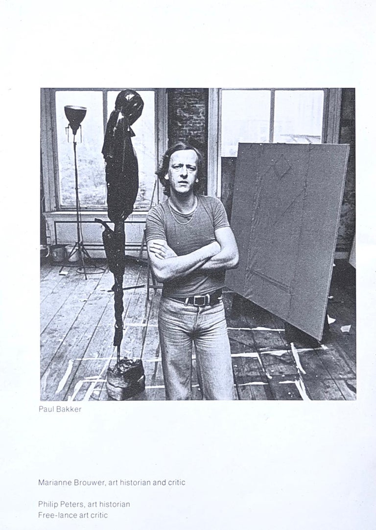 Paul Bakker Zero Art, Circle Form, Paint Canvas in Combination with Rope, 1970's For Sale at 1stDibs