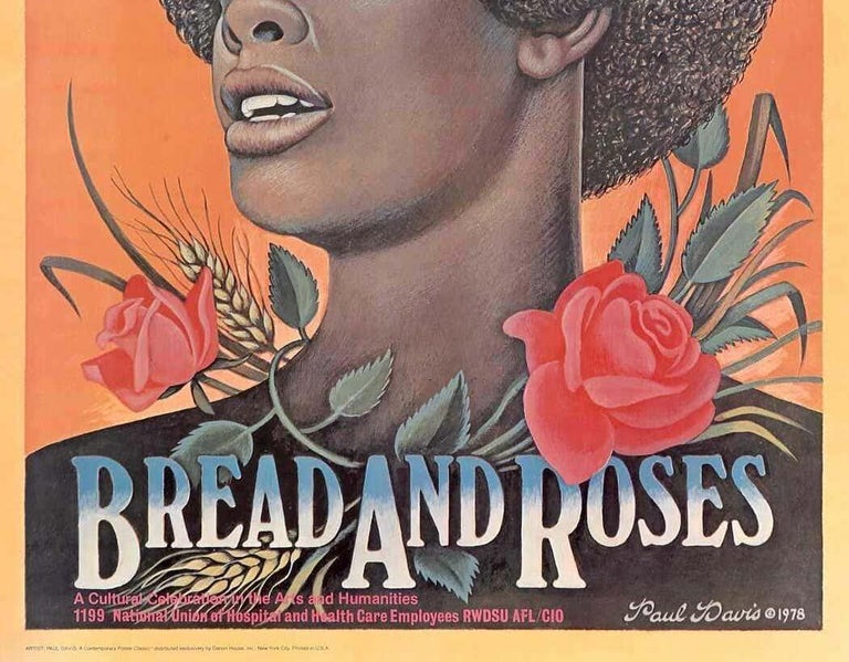 Paul Brooks Davis - Bread and Roses, 1978 For Sale at 1stDibs