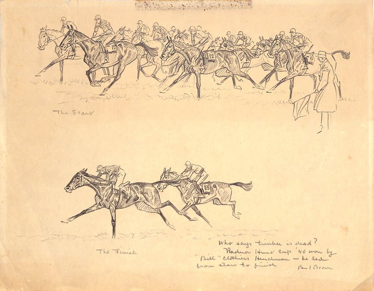 Paul Brown - Radnor Hunt Cup '40 Won By "Bill" Clothier's Henchman ...