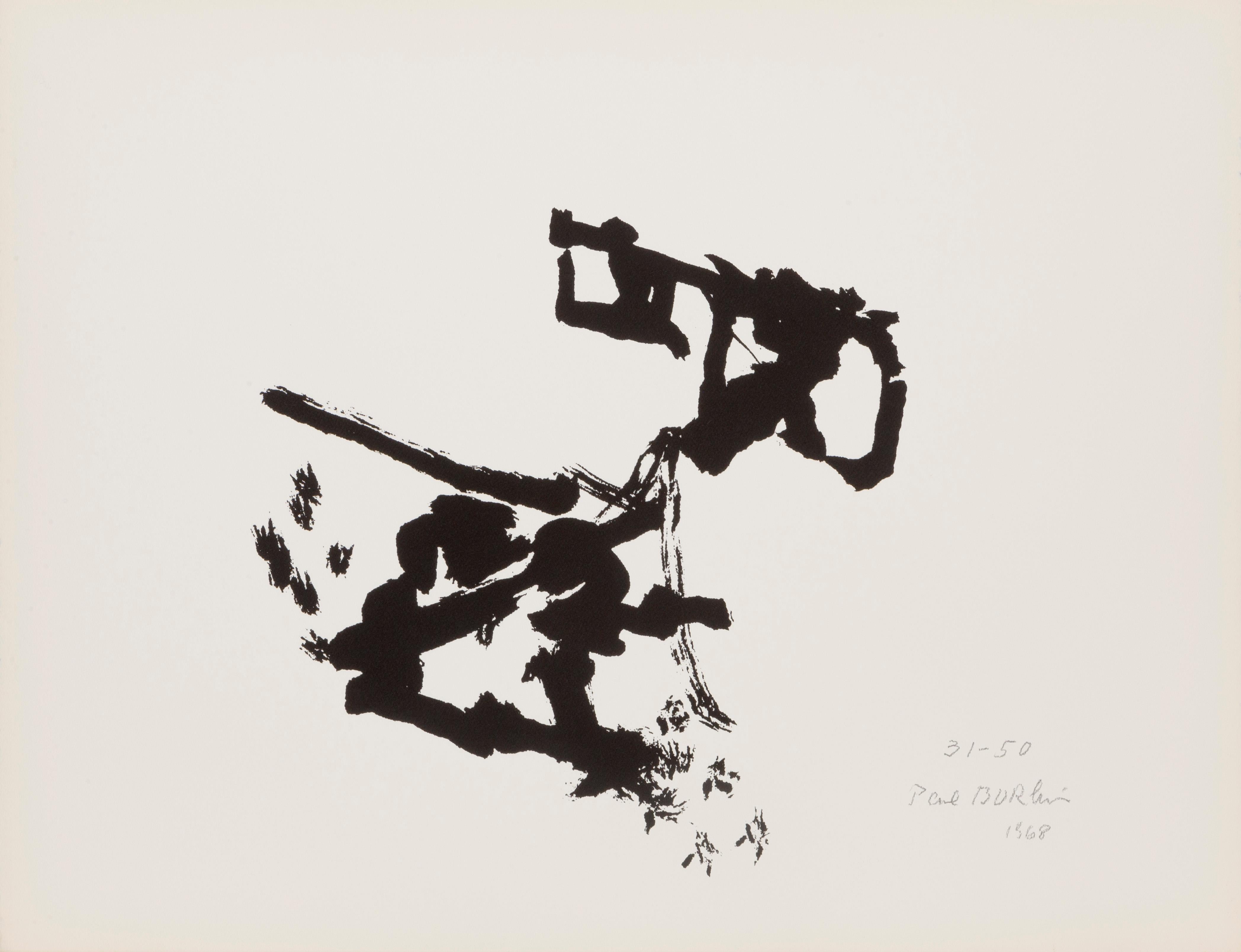 Paul Burlin - Abstract Expressionist Silkscreen by Paul Burlin 1968 at ...