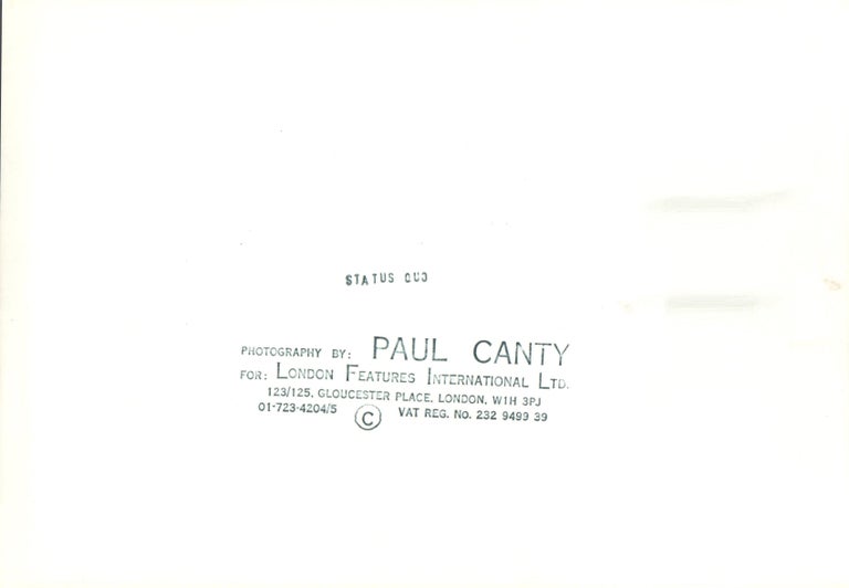 Paul Canty - Status Quo Performing on Stage Vintage Original Photograph ...