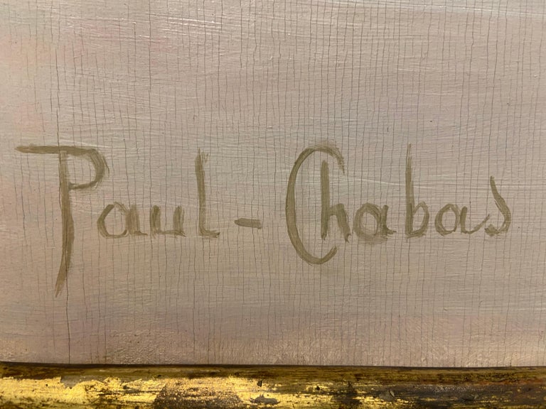 Paul Chabas - Paul Émile Chabas "Young beauty with seashell" French Oil ...