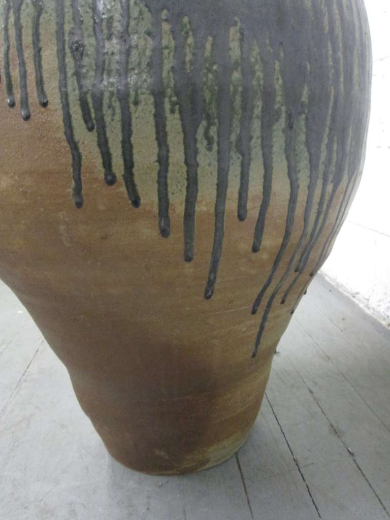 Paul Chaleff Large-Scale Stoneware Planter For Sale at 1stDibs