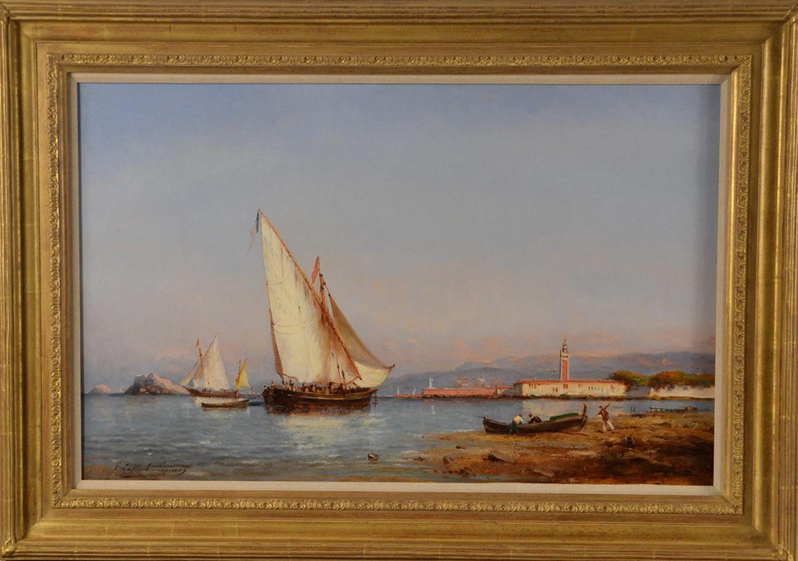 Paul Charles Emmanuel Gallard-Lepinay - Shipping off Marseille For Sale ...