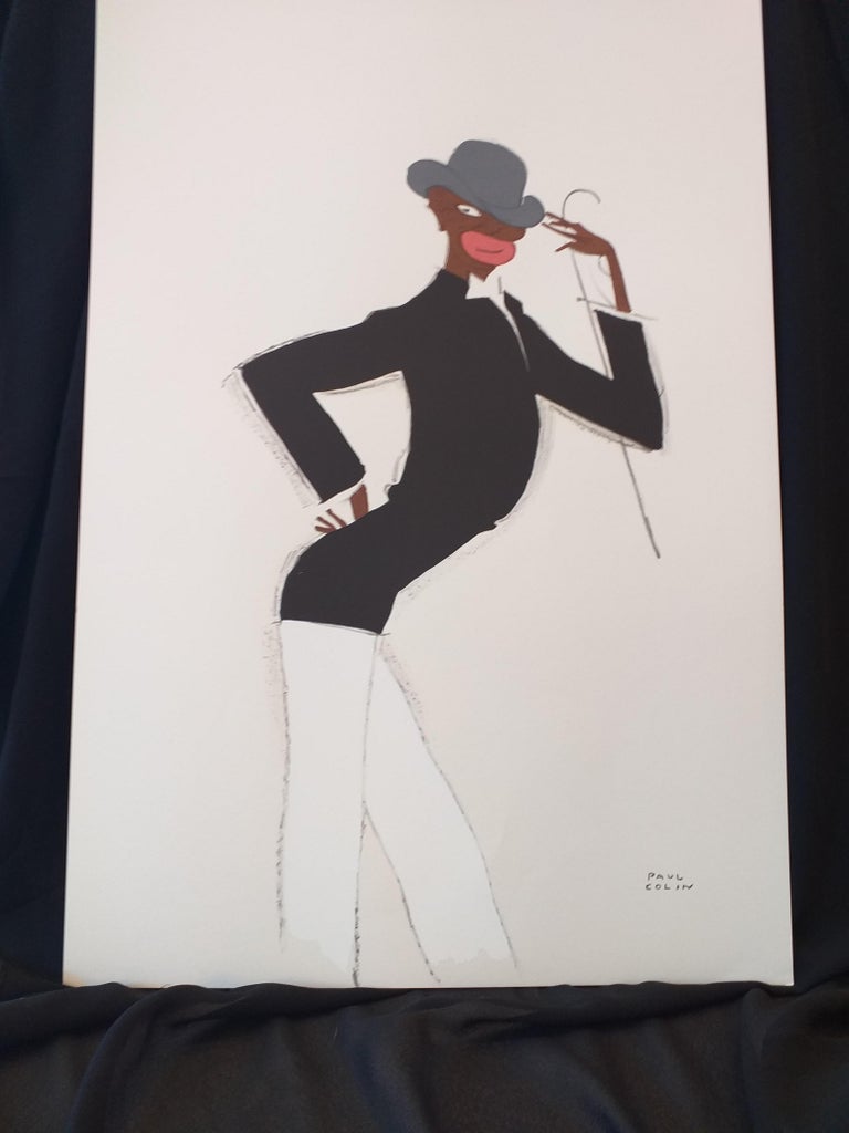 Paul Colin Poster Artist LE TUMULTE NOIR 1 For Sale at 1stDibs