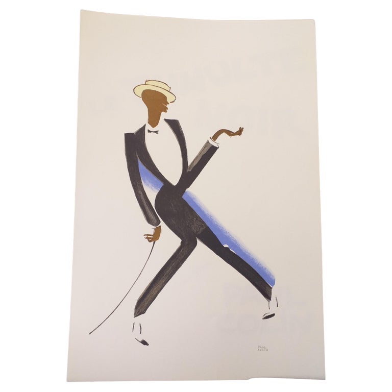 Paul Colin Poster Artist Le Tumulte Noir 9 For Sale at 1stDibs