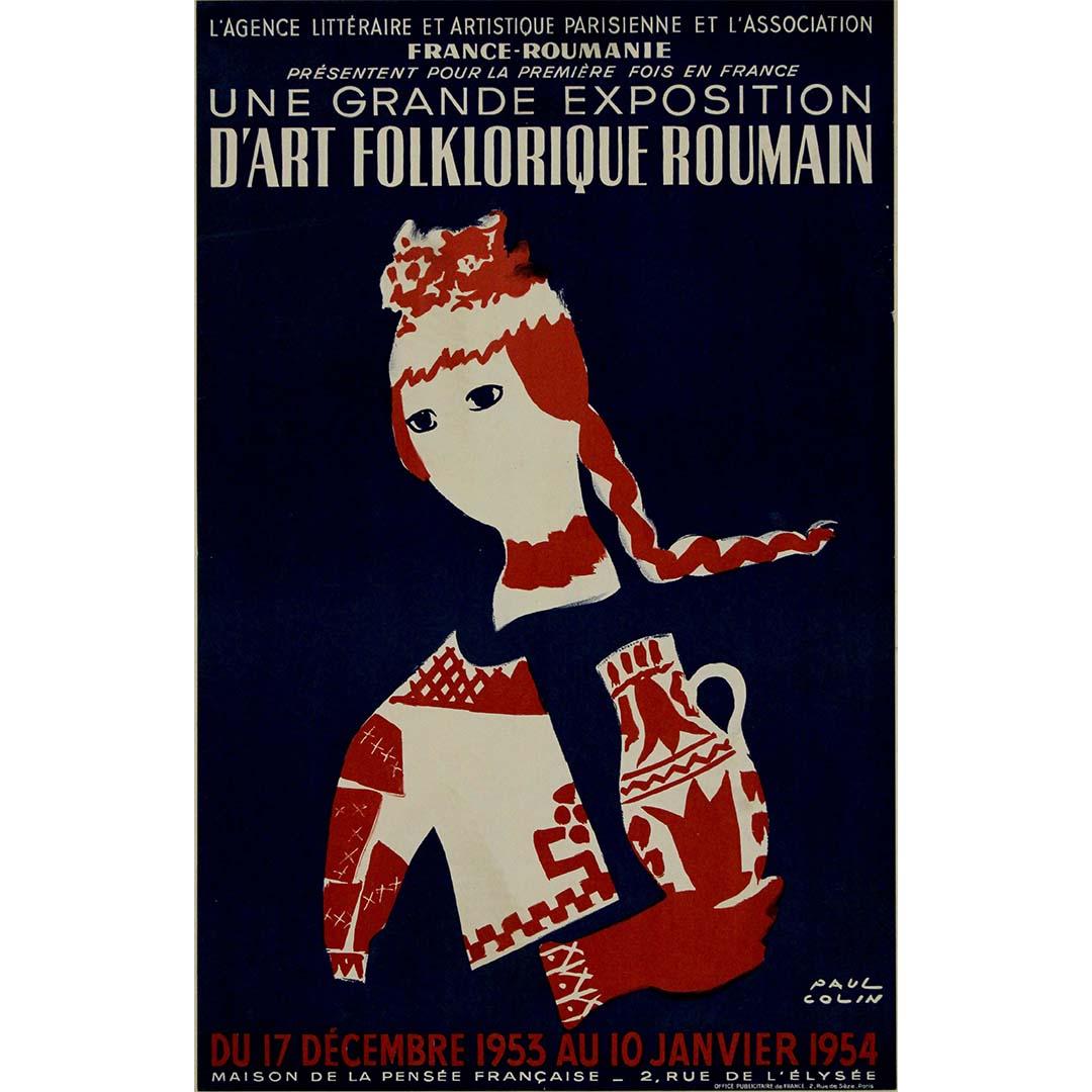 PAUL COLIN - LE TUMULTE NOIR 12 Lithograph on ivory Rivoli wove paper ...