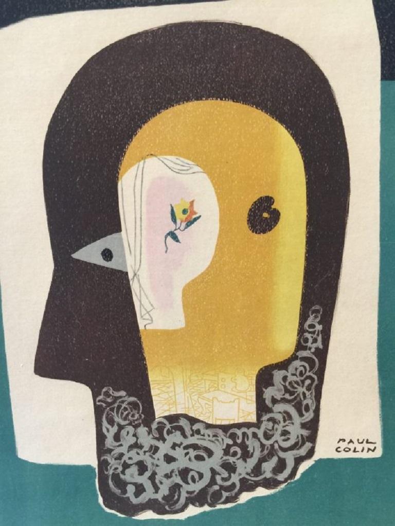 Paul Collin 'Artists Decorateurs' 1949 Original Vintage Poster at 1stDibs