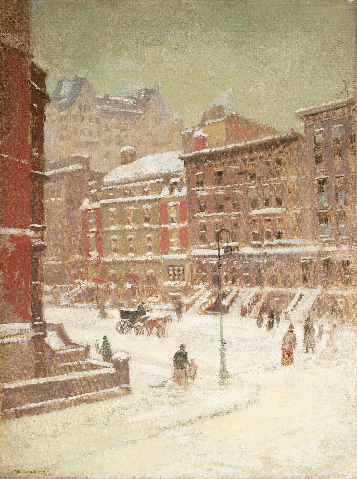 Calogero Scibetta - Impressionist View of Deleware Park, Buffalo NY ...