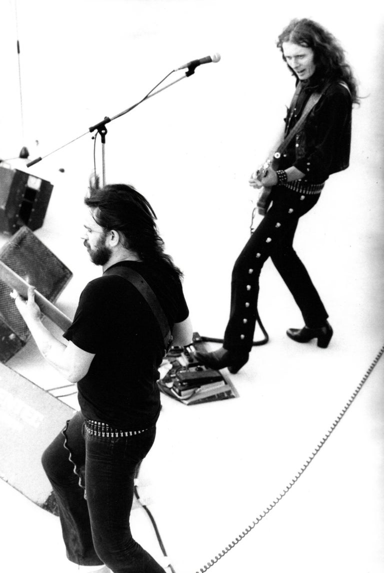 Paul Cox - Motorhead Performing on Stage Vintage Original Photograph ...