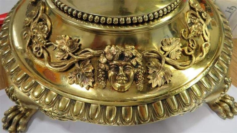 Paul Crespin Regence Crystal Silver Gilt 1700s/1800s Centerpiece Bowl ...