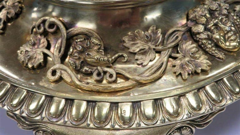 Paul Crespin Regence Crystal Silver Gilt 1700s/1800s Centerpiece Bowl ...