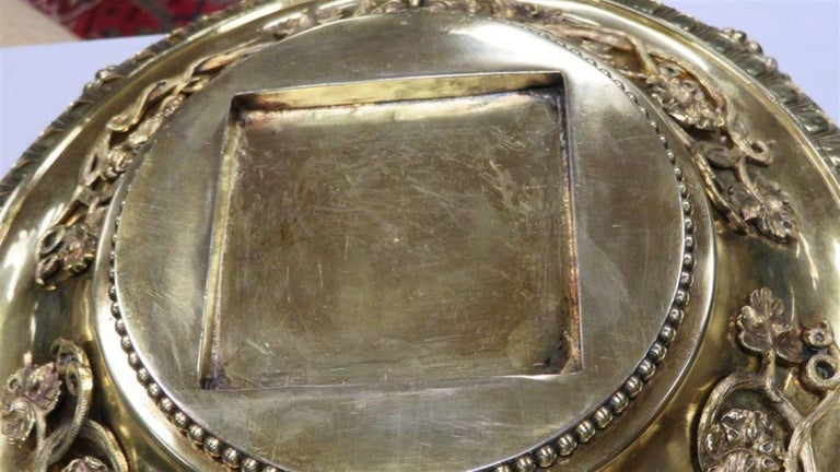 Paul Crespin Regence Crystal Silver Gilt 1700s/1800s Centerpiece Bowl ...