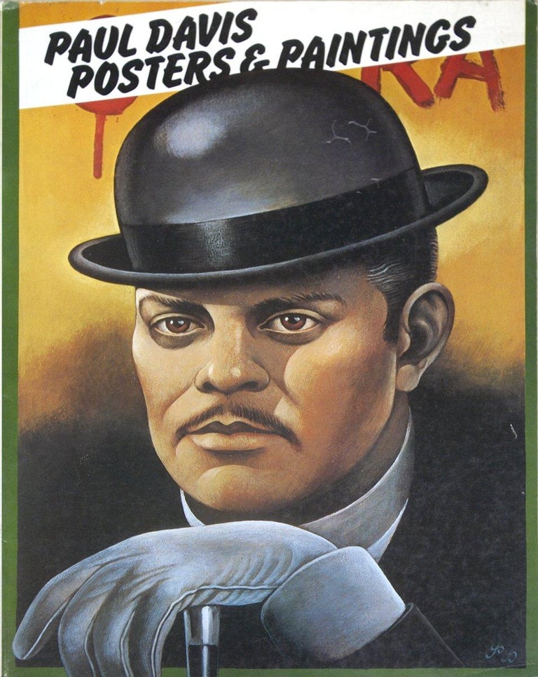 Paul Davis - 1977 Paul Davis 'Paul Davis Posters and Paintings' Black ...