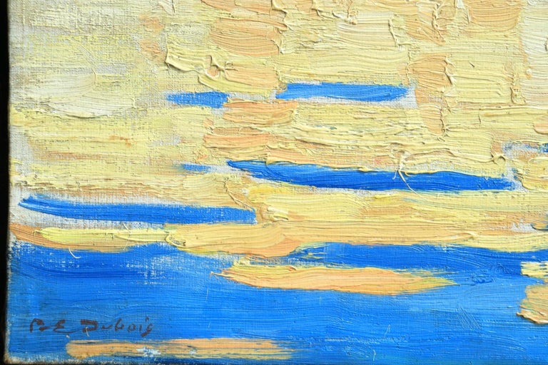 Paul Dubois - Venice - Orientalist Oil, Gondola on the Canal Landscape by Paul Elie Dubois at ...