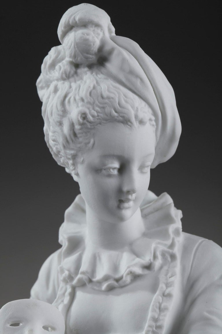 Paul Duboy, Bisque Statue Young Girl in a Ball Gown For Sale at 1stDibs ...