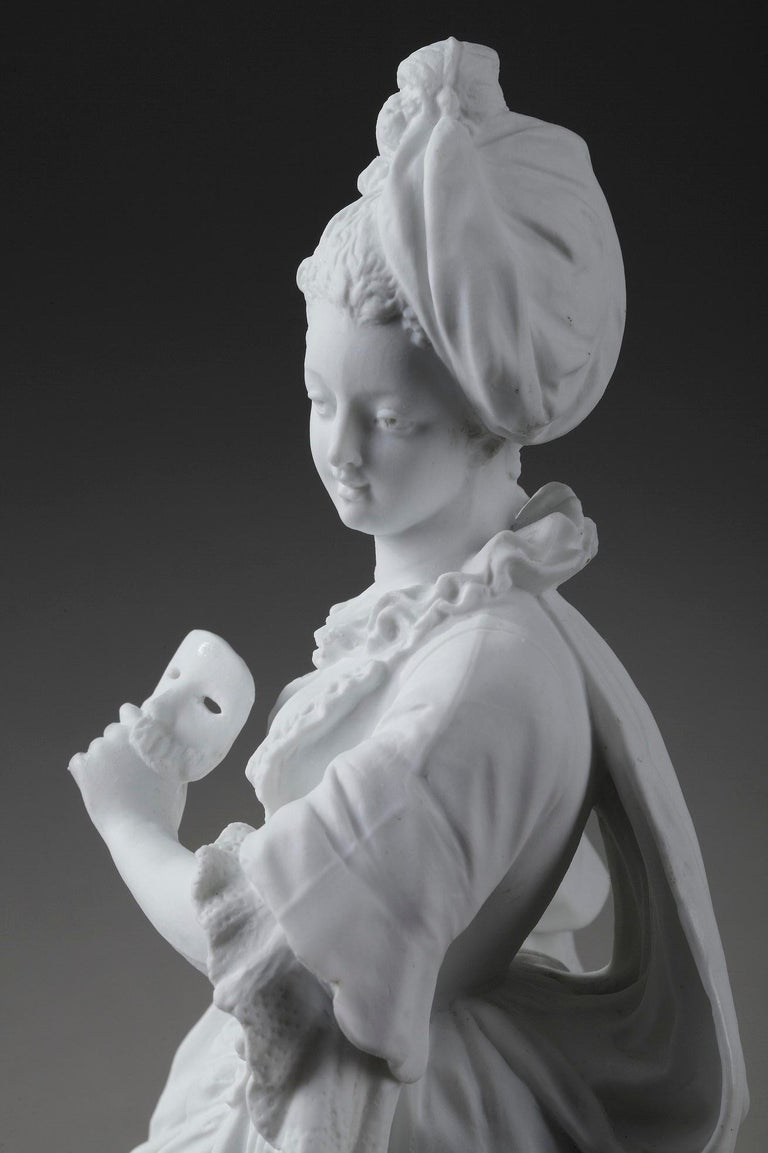Paul Duboy, Bisque Statue Young Girl in a Ball Gown For Sale at 1stDibs ...