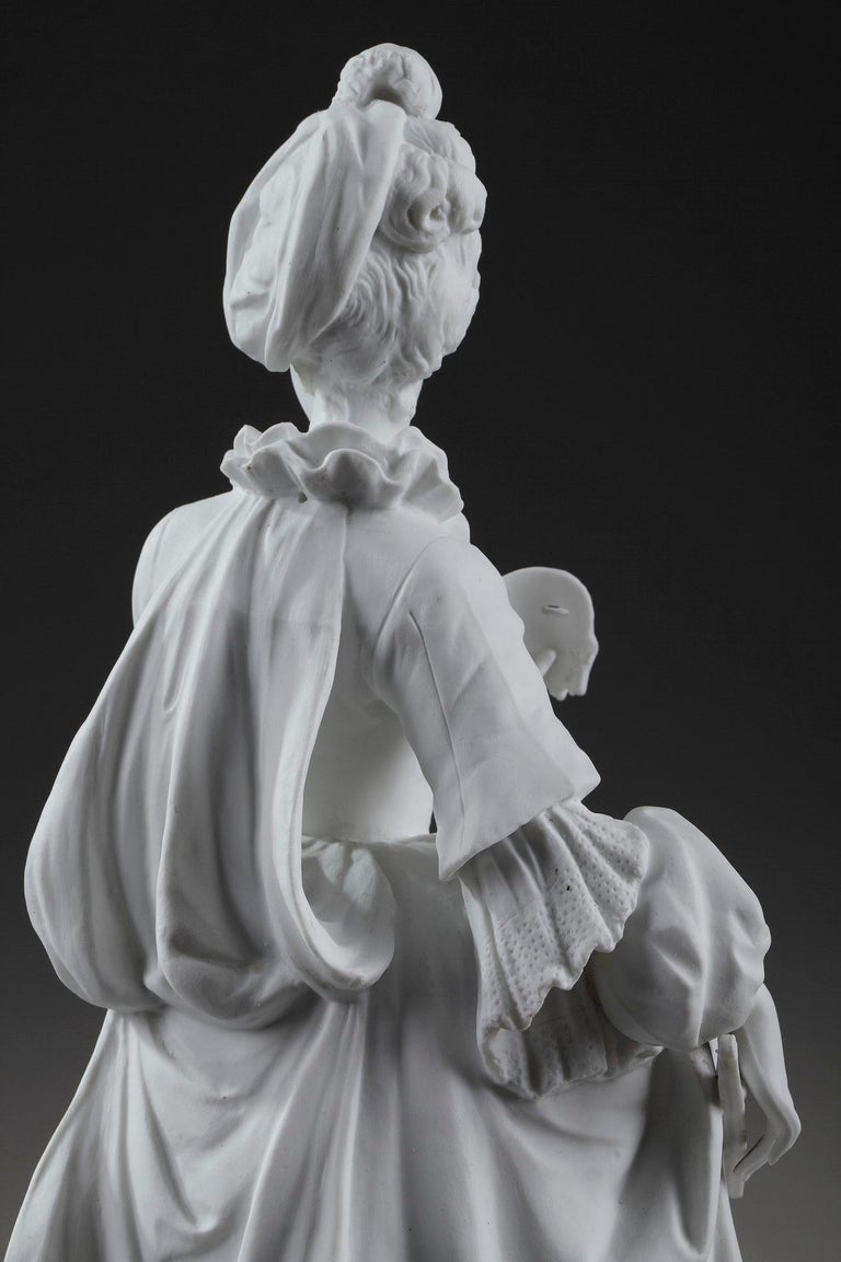 Paul Duboy, Bisque Statue Young Girl in a Ball Gown For Sale at 1stDibs ...