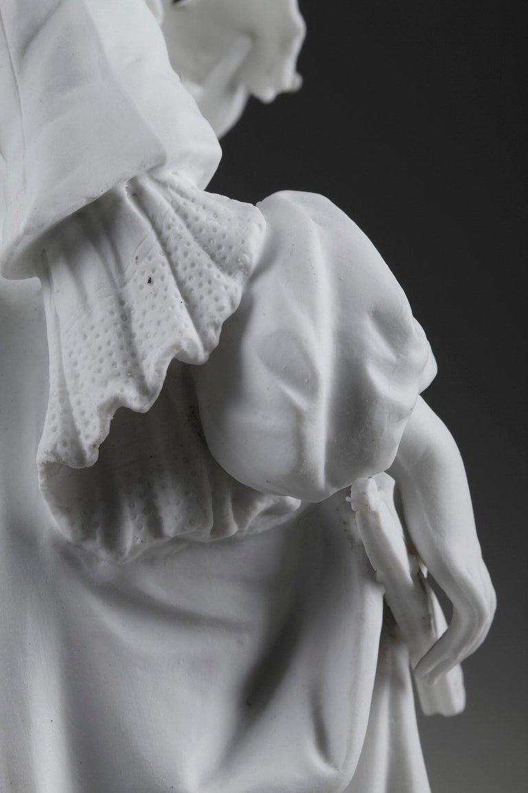 Paul Duboy, Bisque Statue Young Girl in a Ball Gown For Sale at 1stDibs ...