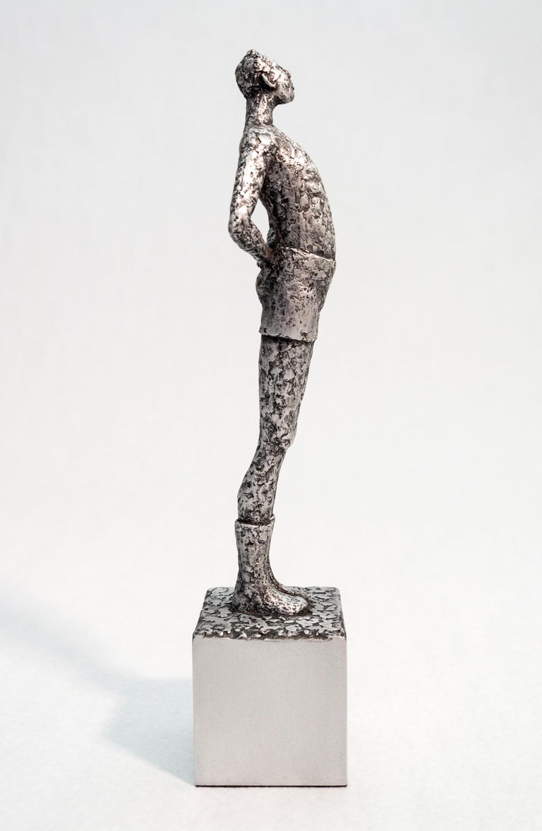 Paul Duval - The Big Shy One - expressive, textured, male figurative ...