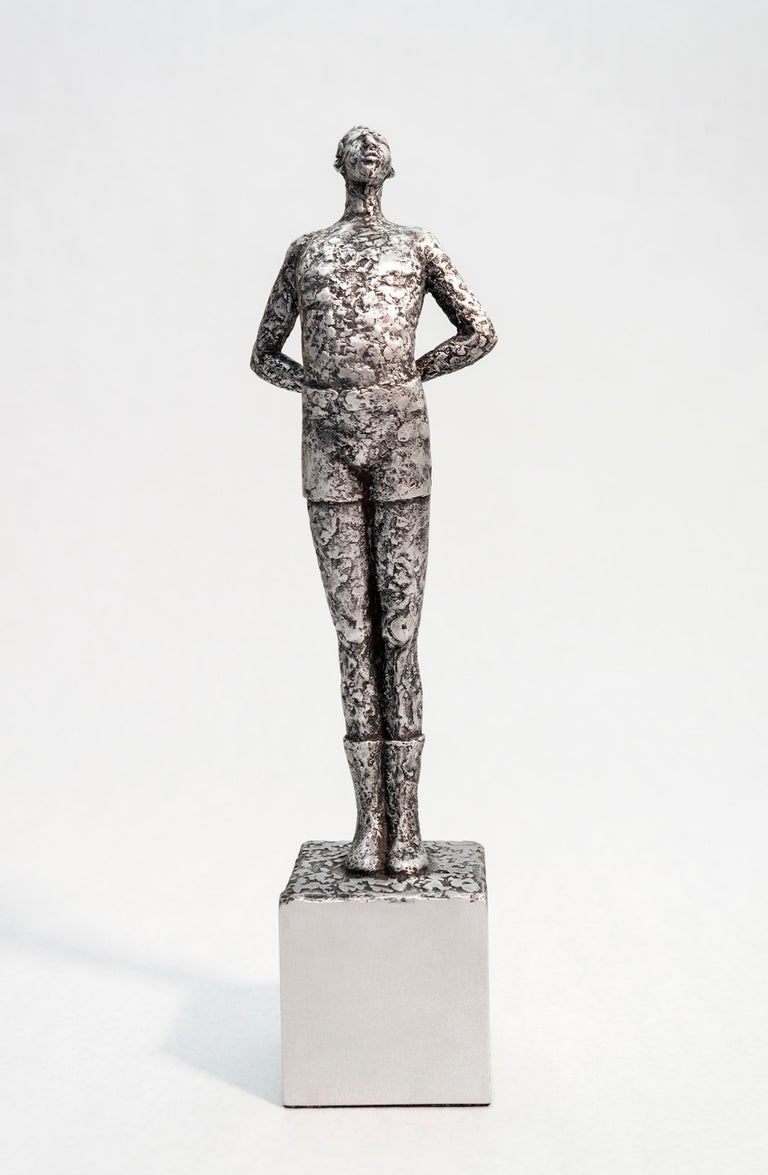 Paul Duval - The Big Shy One - expressive, textured, male figurative ...