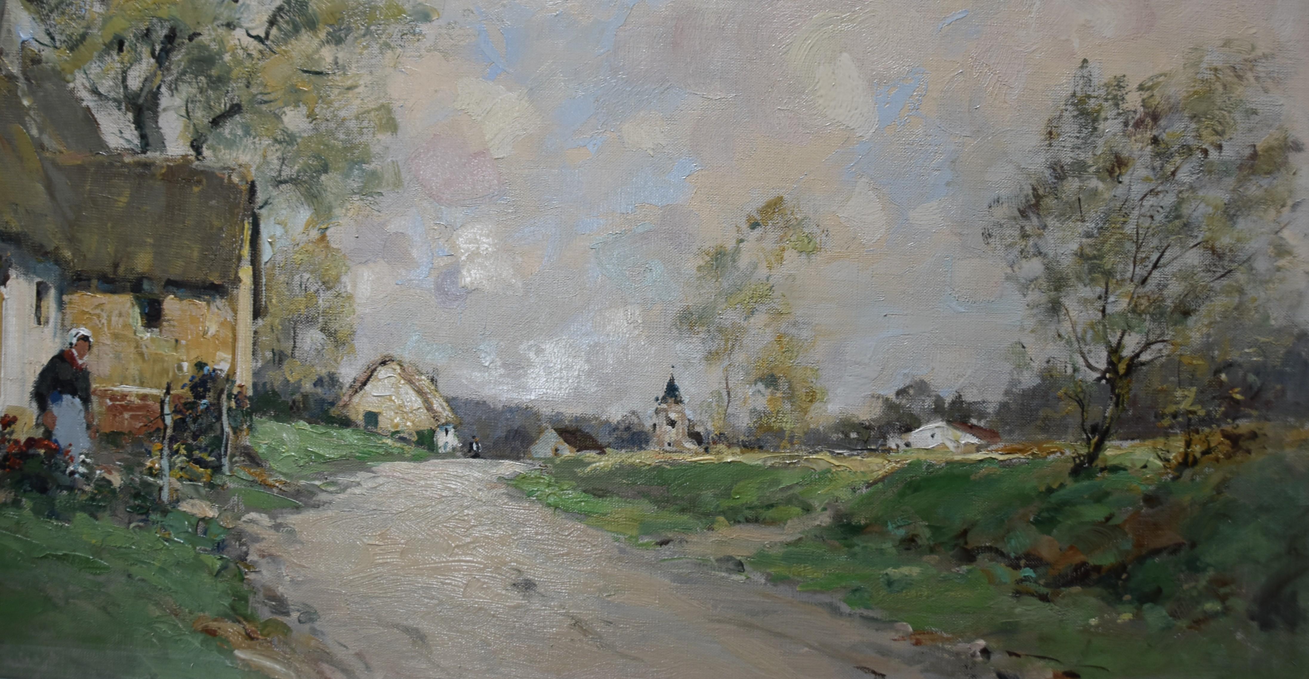 Paul Emile Lecomte - Paul Emile Lecomte (1877-1950) Landscape with a ...