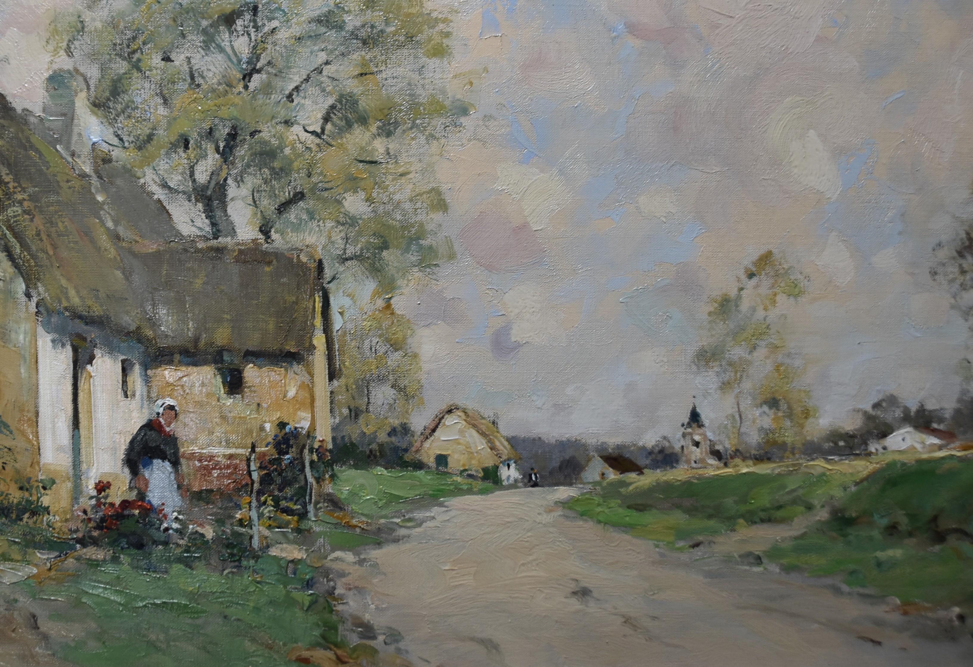 Paul Emile Lecomte - Paul Emile Lecomte (1877-1950) Landscape with a ...