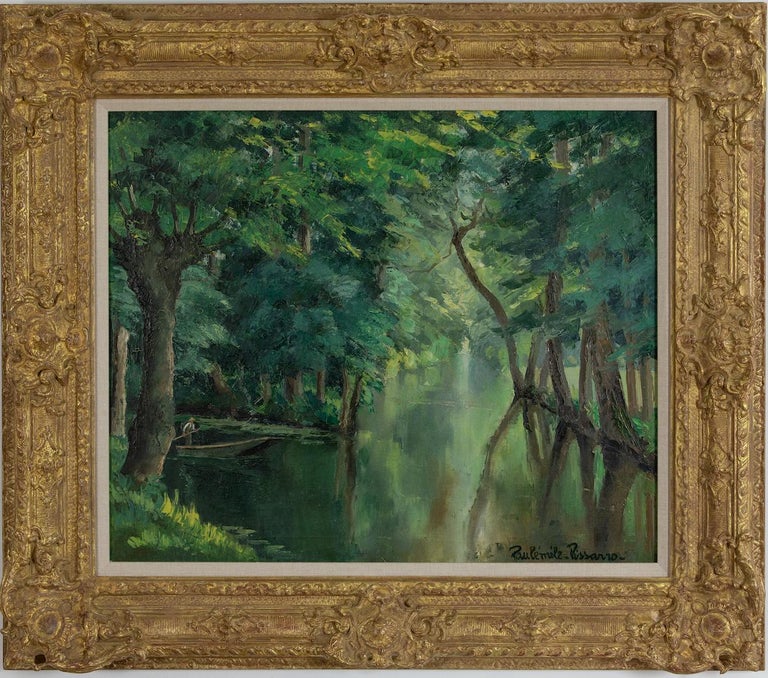 Paul Emile Pissarro - Barque sur l’Eure by Paulémile Pissarro - Post ...