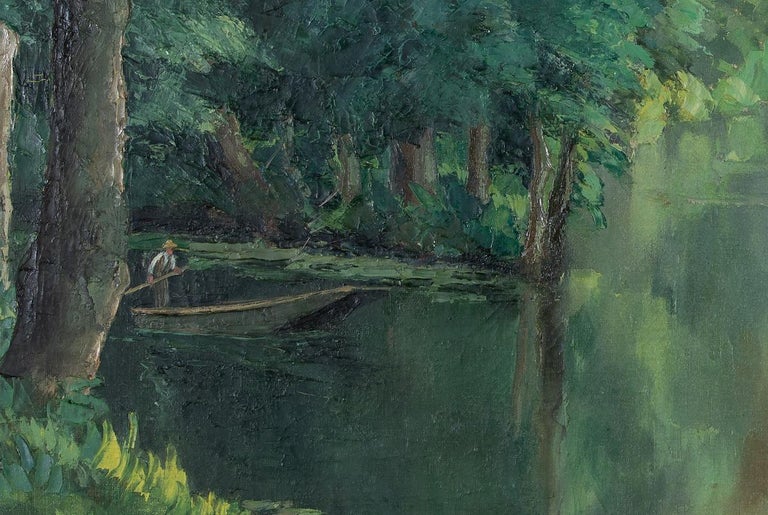 Paul Emile Pissarro - Barque sur l’Eure by Paulémile Pissarro - Post ...
