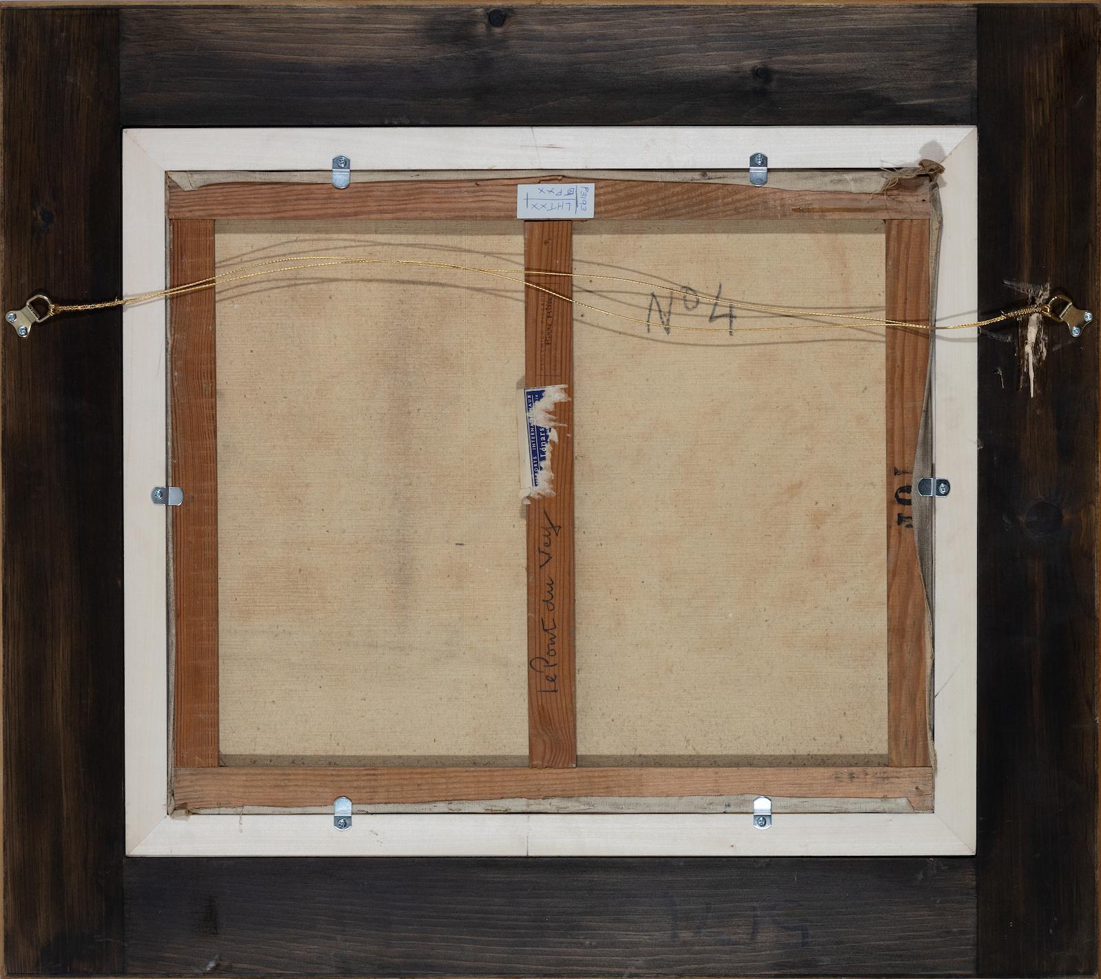 Paul Emile Pissarro - Le Pont du Vey by Paulémile Pissarro - Oil ...