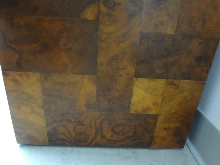 Paul Evans Cityscape Patchwork Burlwood Console or Dining Table Base ...