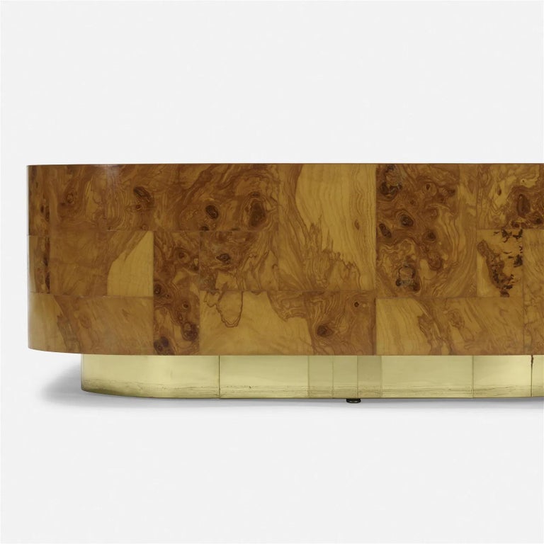 Paul Evans Cityscape Patchwork Coffee Table, Signed For Sale at 1stDibs