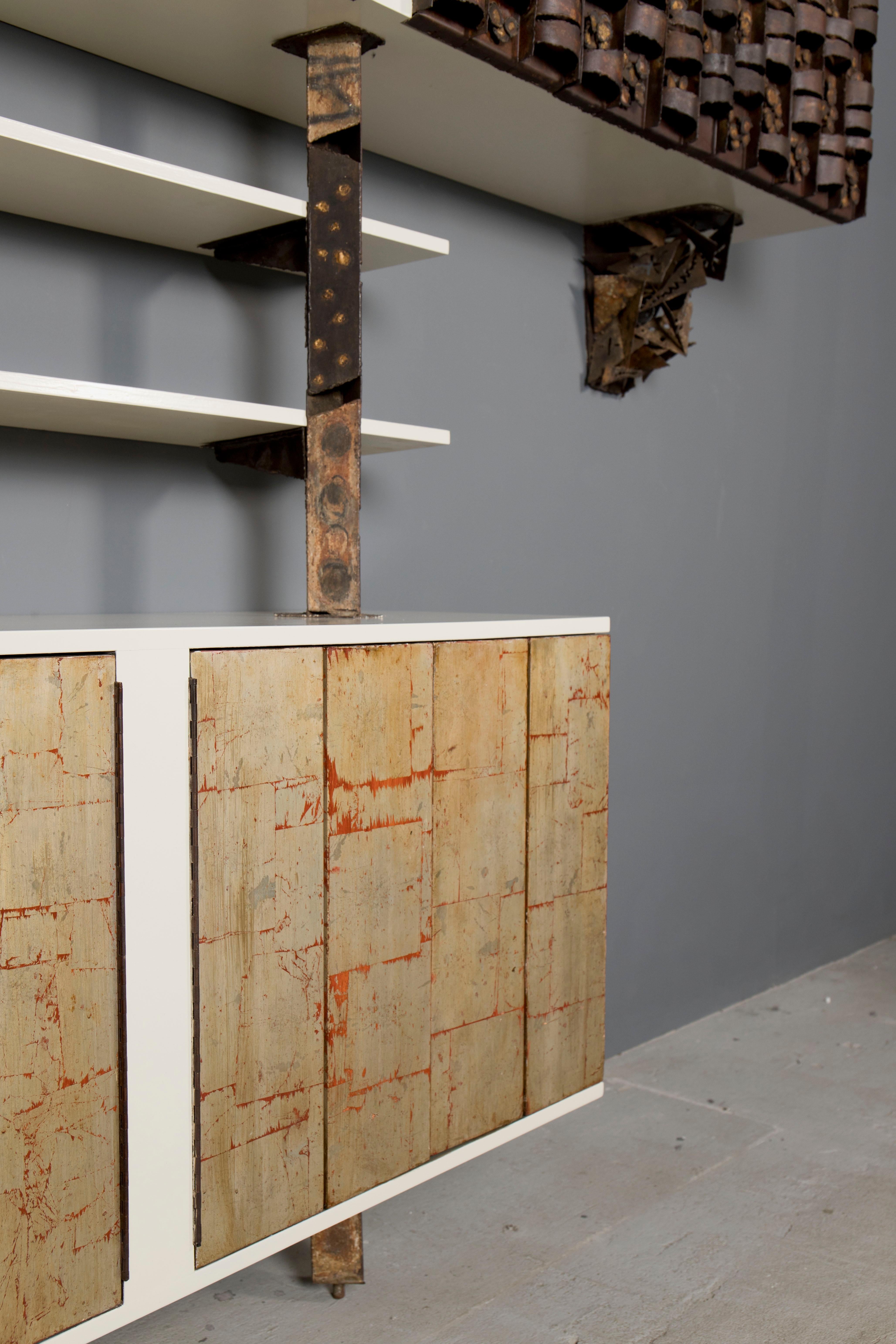 Paul Evans, Phill Powell, Unique Wall Hanging Cabinet, 1960s For Sale ...