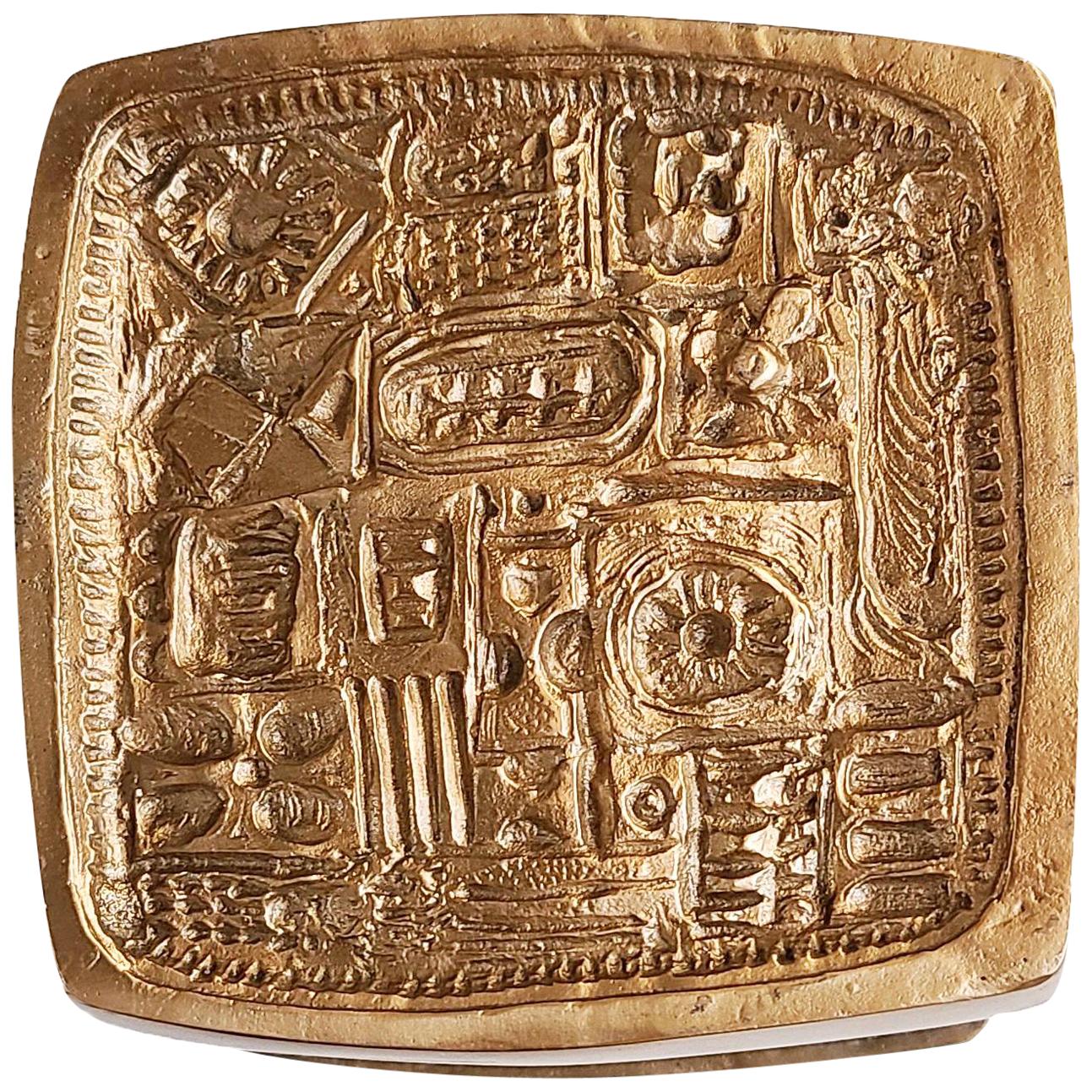 Flora Series, Bronze Mushroom Door Pulls, USA For Sale at 1stDibs