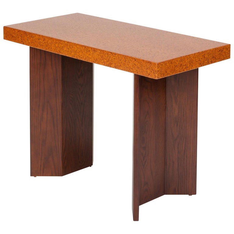 Paul Frankl Cork Console Table at 1stDibs