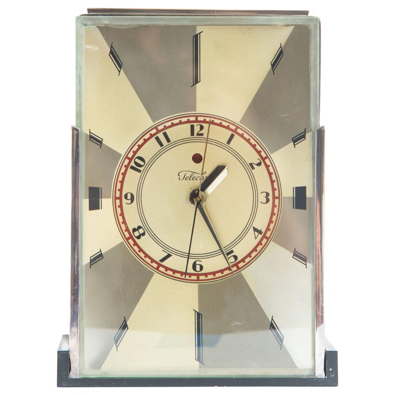 Paul Frankl Modernique Clock at 1stDibs