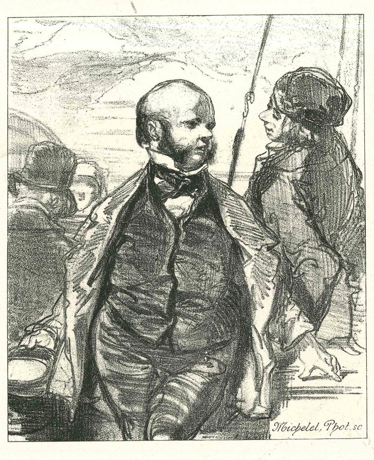 Chit-hat - Original Lithograph after Paul Gavarni - 1881 For Sale at ...