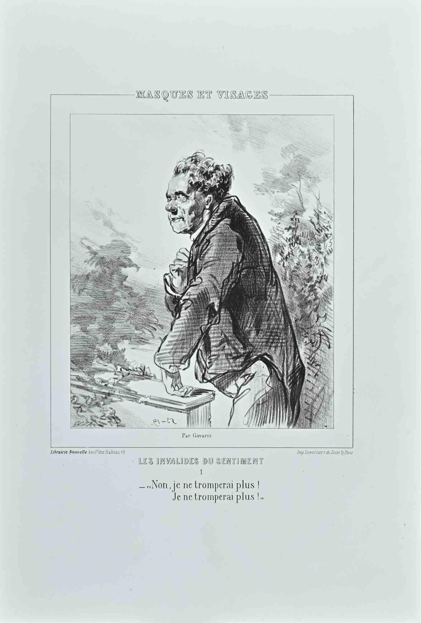 Paul Gavarni Figurative Prints - 105 For Sale at 1stDibs