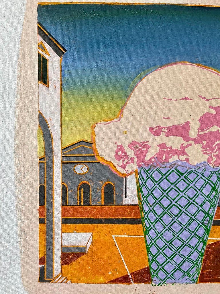 Paul Giovanopoulos - Paul Giovanopoulos Pop Art Oil Painting on Canvas ...