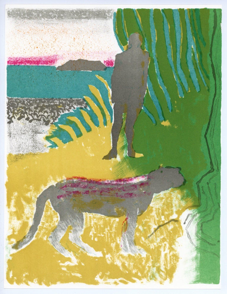 Paul Guiramand - original lithograph For Sale at 1stDibs