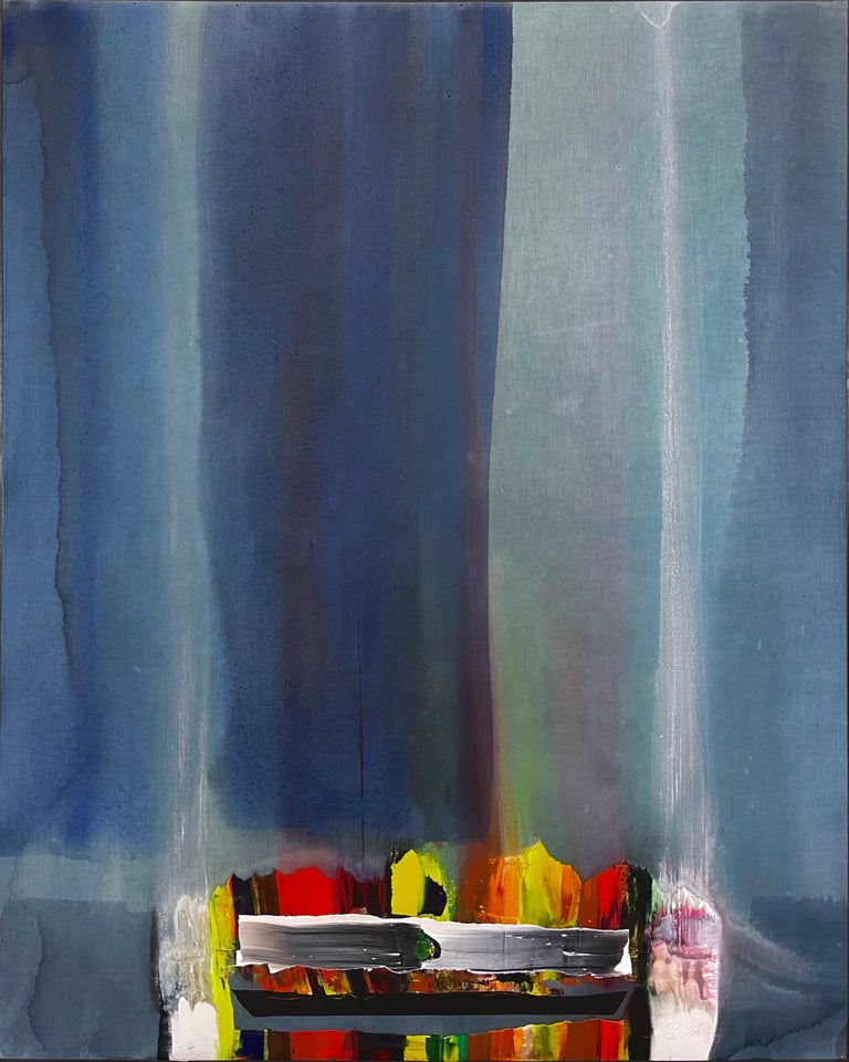 Paul Jenkins - Phenomena Gorges sur Loup: large, original Abstract ...