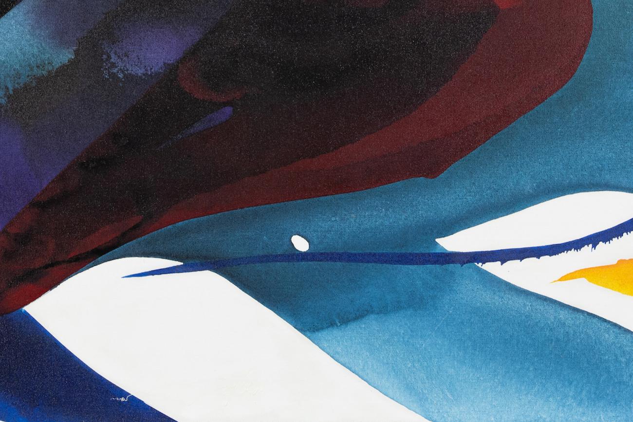 Paul Jenkins - Phenomena Quoth by Paul Jenkins - Abstract Expressionist ...