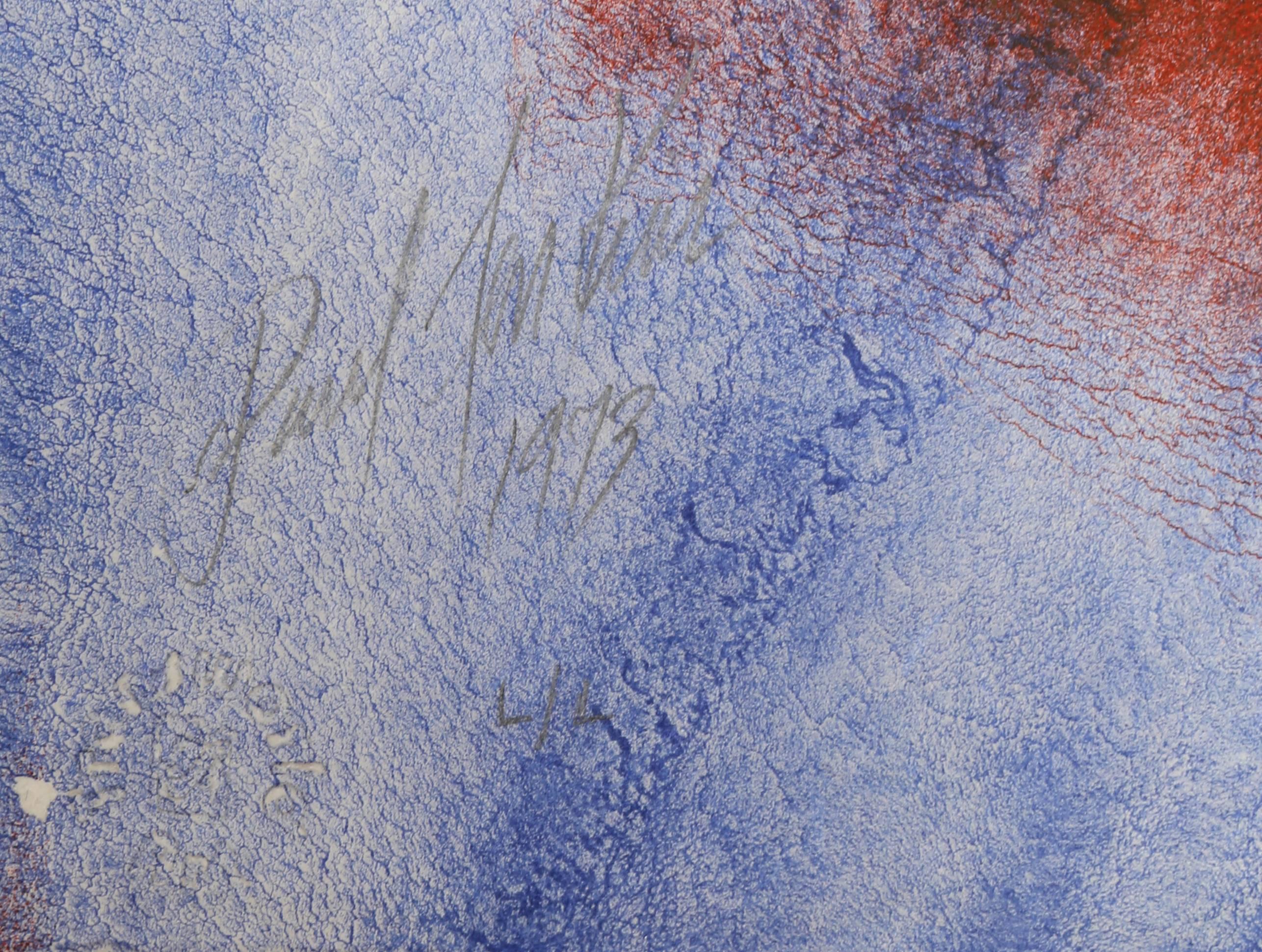 Paul Jenkins - Phenomena Franklin's Kite, Lithograph by Paul Jenkins at ...