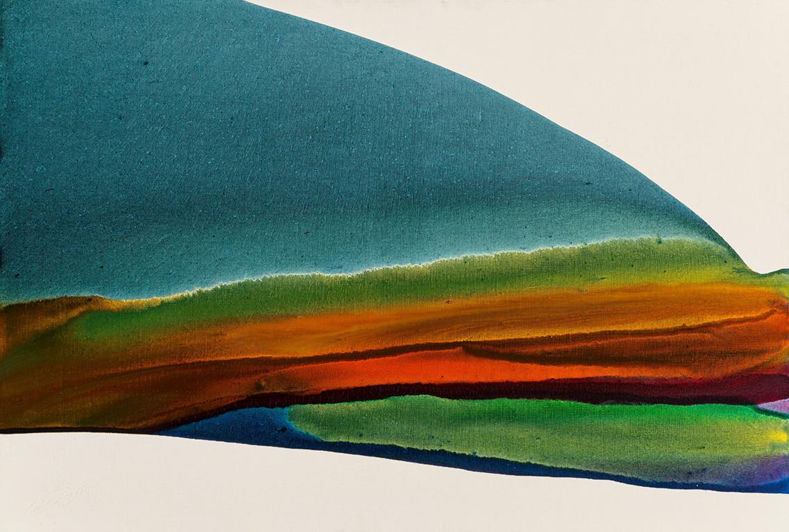 Paul Jenkins - Phenomena Franklin's Kite, Lithograph by Paul Jenkins at ...