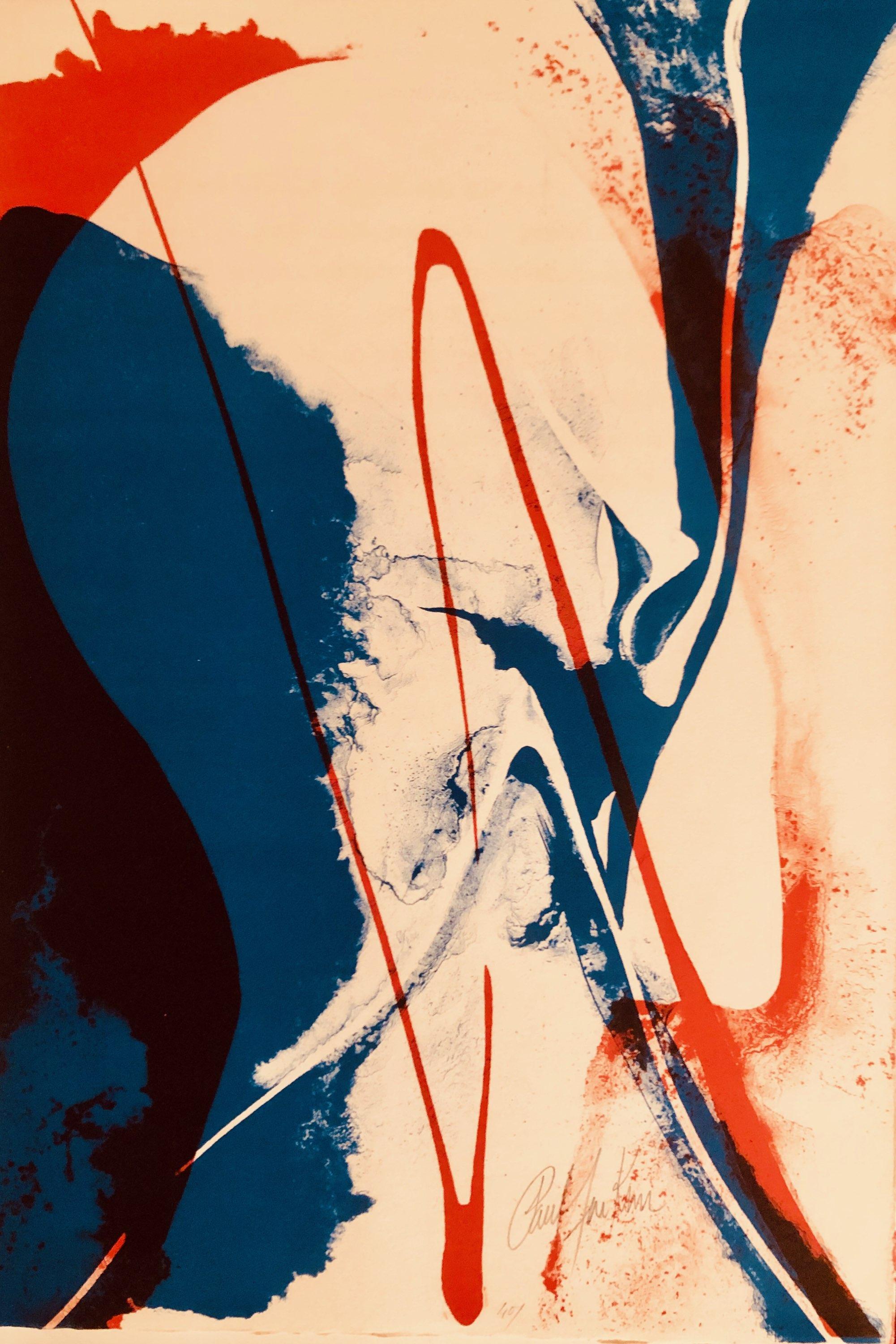 Paul Jenkins - Five Invocations II, Lithograph by Paul Jenkins For Sale ...