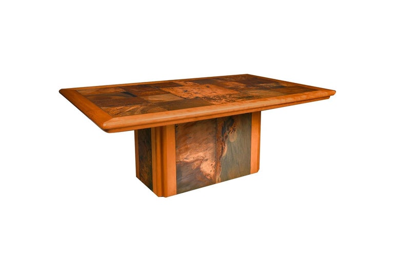 Paul Kingma Style Brutalist Coffee Table Slate Craft South Africa For ...