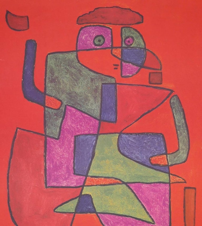 Paul Klee - Der Kunftige (Arrival of the Bridegroom) - Collotype Print ...